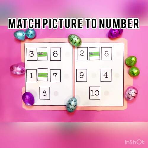 Easter File Folders Counting 1-10 by Ms Gs Abilities | TPT