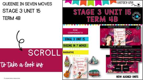 QUEENIE IN 7 MOVES -NSW DET Stage 3 Unit 15 Term 4B Year B Component B