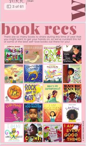 Self-Love in Music | Book Recommendations & Lesson Plans for Valentine ...