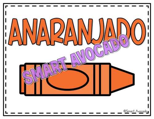 Spanish Colors Posters Set for Primary Class | Los Colores en Español