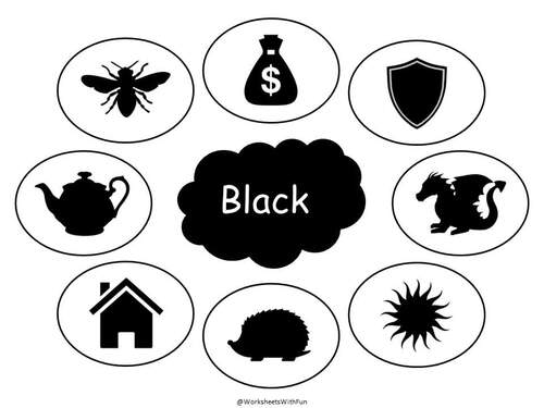 Color Display Cards, Color Printable, Color Recognition, Colour Poster ...