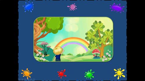 The Colors of the Rainbow - YELLOW - Interactive PPT Lesson by Jessica Luke