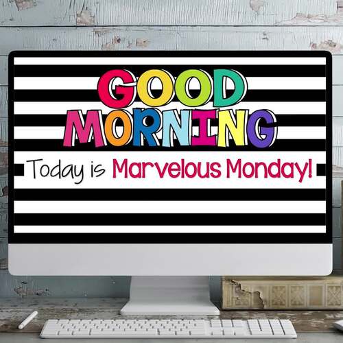 Morning Meetings Animated PowerPoint – Kindergarten (DEC) | Daily ELA ...