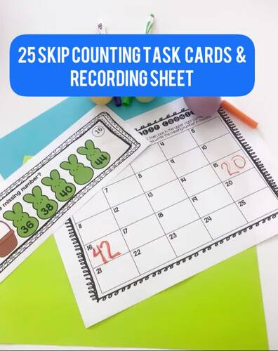 Skip Counting - Count by 2s,3s,5s & 10s | Skip Counting Worksheet ...