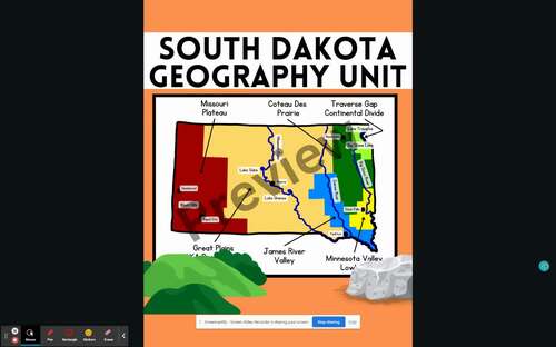 South Dakota Social Studies | Geography Unit | SD Regions & Historical ...