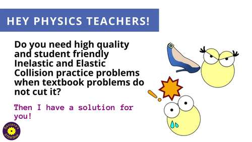 Inelastic and Elastic Collisions and Momentum Worksheets for High ...