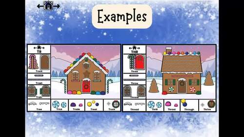 Build a Gingerbread House BOOM Cards™ SH, CH, ʒ, and J Sounds ...
