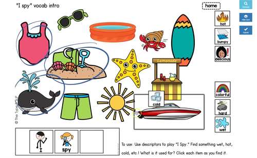 Spring and Summer Themed Boom Cards™ for Speech Therapy by The Type B SLP