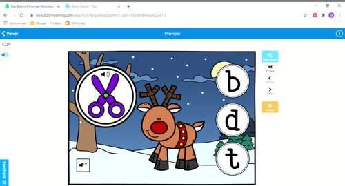 BOOM CARDS de NAVIDAD: Sonidos iniciales | Christmas Beginning Sounds ...