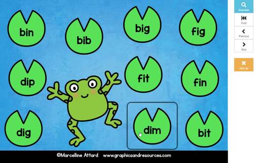 READING CVC WORDS SPRING BOOM CARDS KINDERGARTEN PHONICS MARCH LITERACY ...