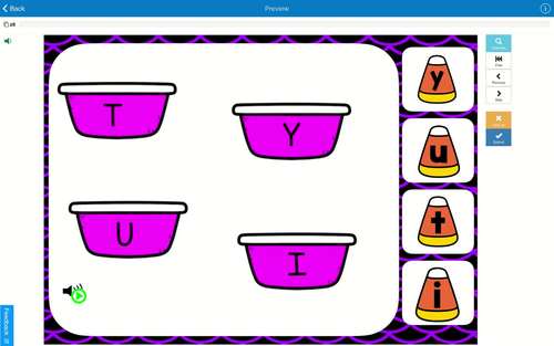 Halloween Letter Matching Boom Cards by Pint Sized Learning | TPT