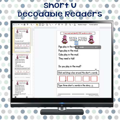 Short Vowel Stories, Short U by Simply B Teaching | TPT