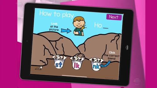 Ending Blends Game MHS107 by Make Many Hearts Smile | TpT