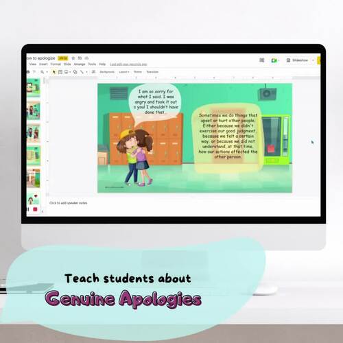 Upper Elementary SEL Lesson: How & Why to Genuinely Apologize | TPT