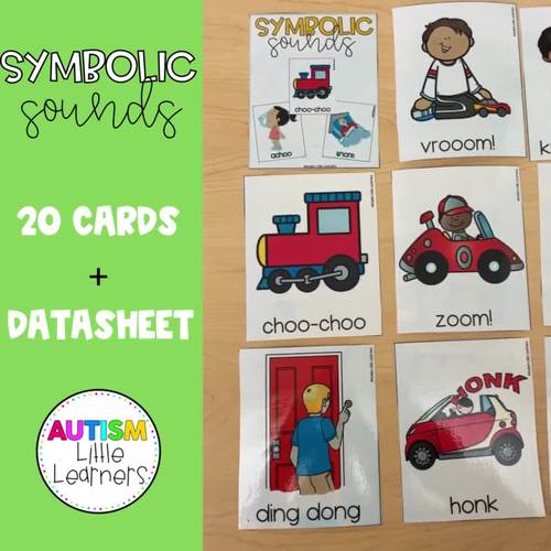 Symbolic Sounds For Speech Therapy by Autism Little Learners | TPT