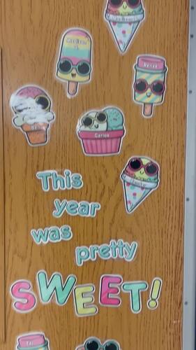Editable Classroom Door Decor & Bulletin Board - Summer Sweets Name Tags