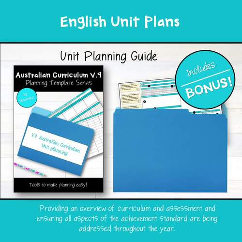 V9 Australian Curriculum ENGLISH Unit Plan Templates - Years 7-10 ...