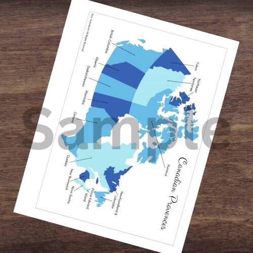 CANADA Canadian North America Continent Study | Activities, Crafts ...
