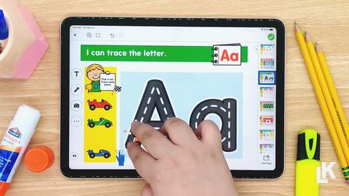 Digital Alphabet Bundle | Google Slides™ & Seesaw™ by Lyndsey Kuster