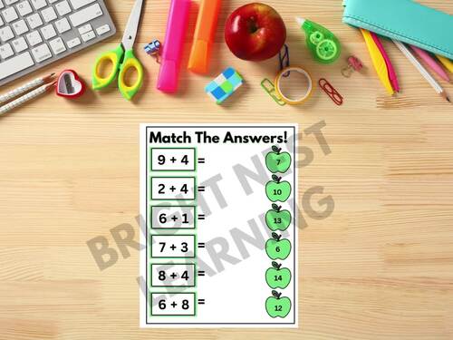 Addition Worksheet for Children | Teaching Resource | School Activity