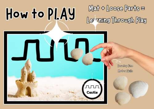 Winter Loose Parts Cards | Pre-writing | Line Tracing | Fine Motor ...