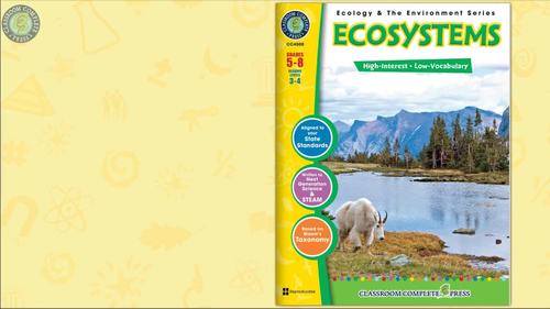 Ecosystems Gr. 5-8 by Classroom Complete Press | TpT