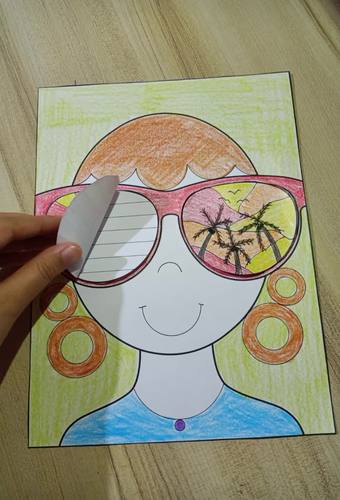 End of the Year Activities Sunglasses Craft Writing Bulletin Board ...