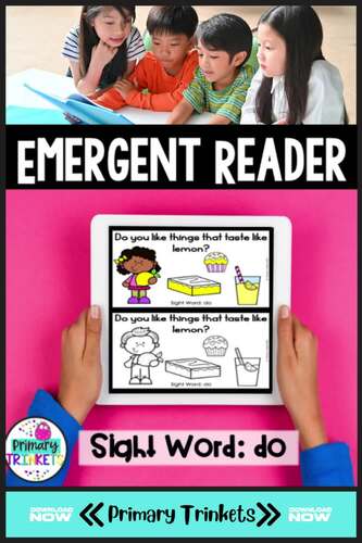 "Do" Emergent Readers Book by Primary Trinkets | TPT