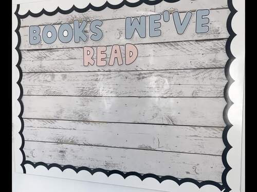 Books We've Read Bulletin Board - Reading Bulletin Boards by Learn Grow ...