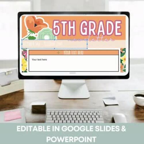 Editable Classroom Newsletter Templates Year Long Bundle Weekly Monthly