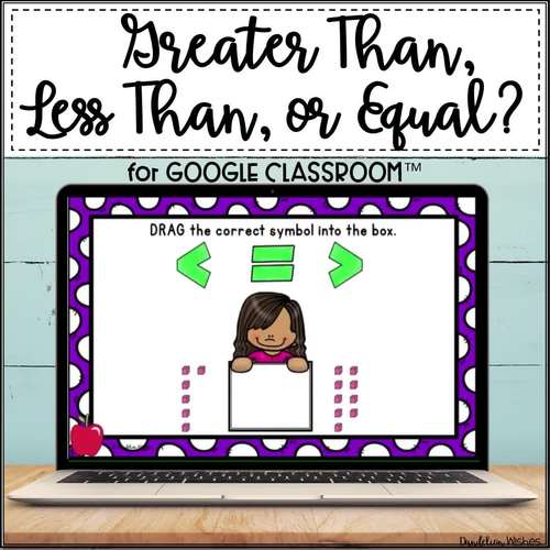 Comparing Numbers to 99 Greater Than Less Than Equal for Google Slides