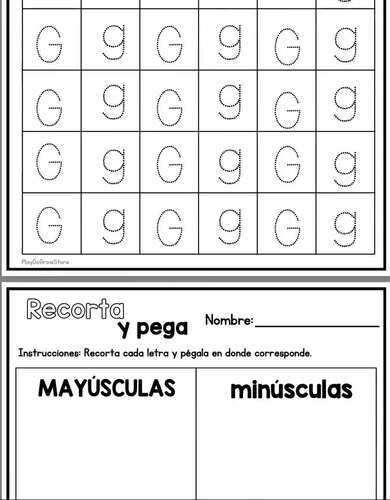 Letter F Worksheets | Spanish Version - Bilingual Ed.| PreK ...