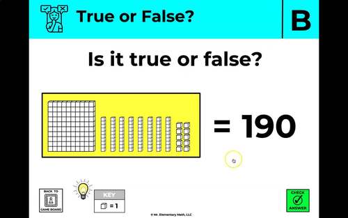 2nd Grade Digital Math Game | Compare Numbers | Distance Learning