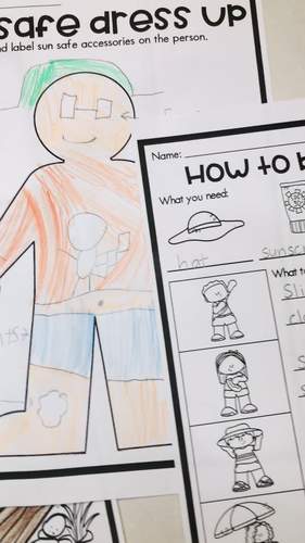 Sun Safety Bundle | Digital and Printable Resources | Summer Safety