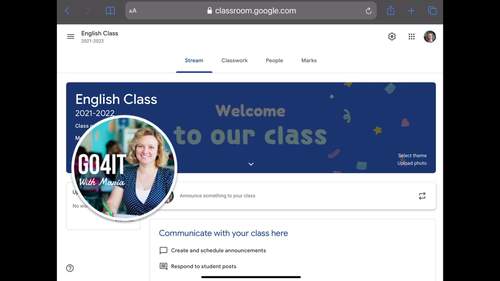 Google Classroom™ | Animated Headers | Welcome to Our Classroom | TPT