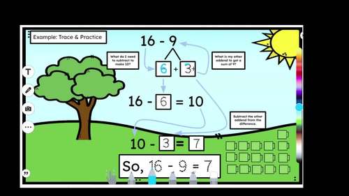 Make a 10 to Subtract Seesaw & Google Classroom by Typically Techy