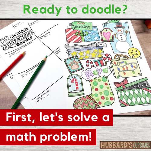 Christmas Math - Up to 3-Digit Subtraction With & W/out Regrouping ...
