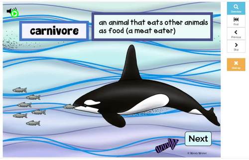 Ocean Habitat Animal Diversity Digital Task Cards using BOOM Cards