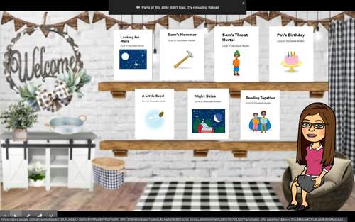 EL Education Bitmoji Module 4 Decodable Books Google Slides Distance ...