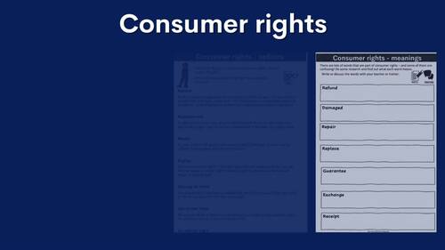 Rights and responsibilities and consumer math life skills worksheets ...