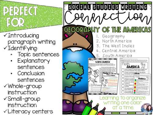 S.S. Writing Connection: Geography of the Americas (CKLA/Core Knowledge)