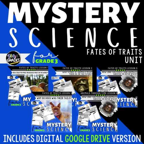 Mystery Science 3rd Grade SUPPLEMENTAL BUNDLE | FATES OF TRAITS Journal ...