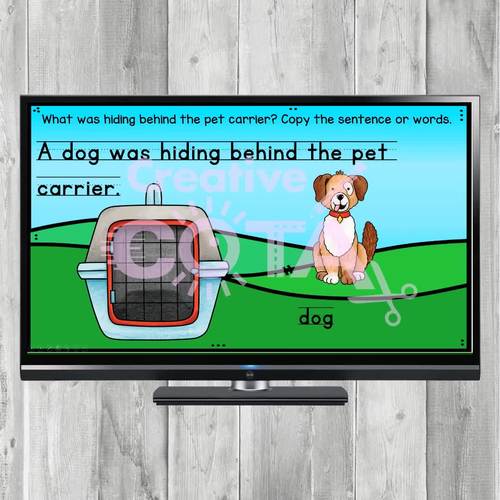 Pets No Prep Occupational Therapy Handwriting & Visual Perception Activity