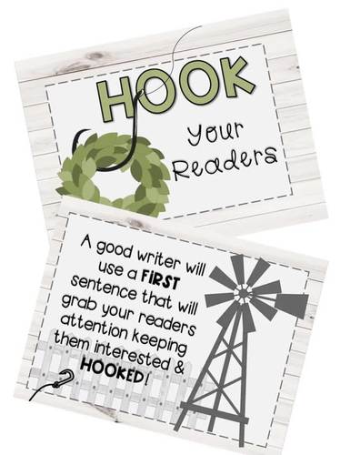 Writing Process- Farmhouse Style by Junkmonkey | TPT