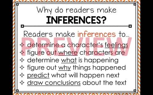 Making Inferences - Distance Learning by Miss P's Style | TpT