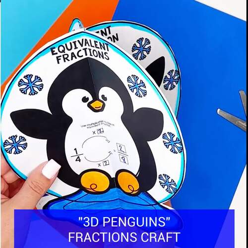 Fractions Craft | Introducing Fractions and Equivalent Fractions Craft