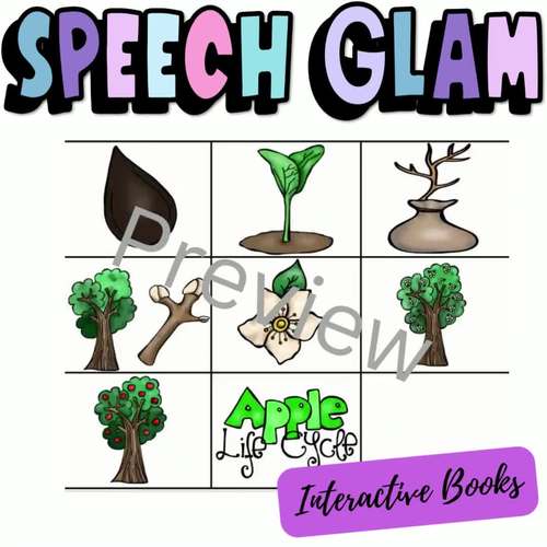 Apple-Themed Language Activities for Teachers & SLPs –Digital & Interactive