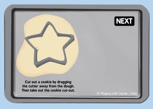 Make-Your-Own Holiday Sugar Cookies BOOM CARDS™ by Playing with Words