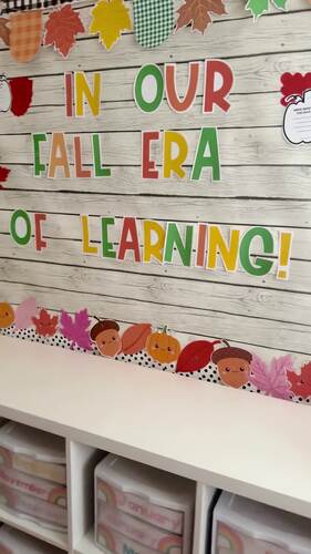 Fall Bulletin Board Kit by Tales of Patty Pepper | TPT