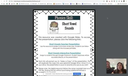 Distance Learning Adjective Suffixes Interactive Lesson and Printable